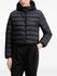 Куртка Armani Exchange Quilted hooded jacket, размер 44, черный