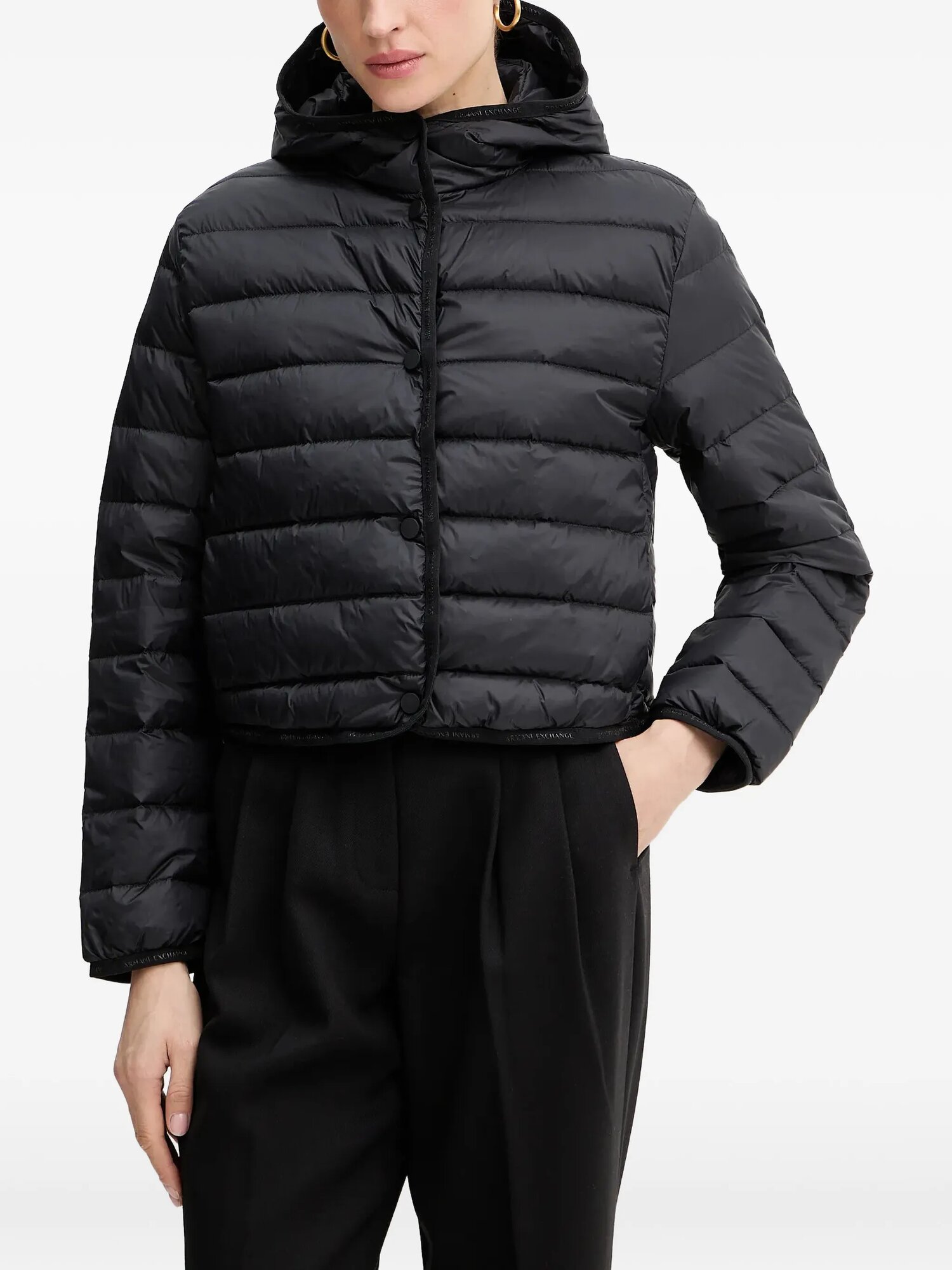 Куртка Quilted hooded jacket