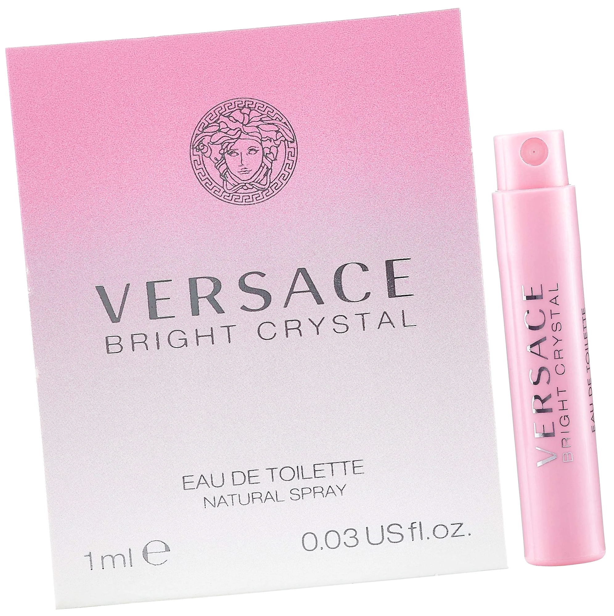 Versace Bright Crystal - Версаче Брайт Кристал миниатюра туалетной воды 1 мл для женщин сэмпл
