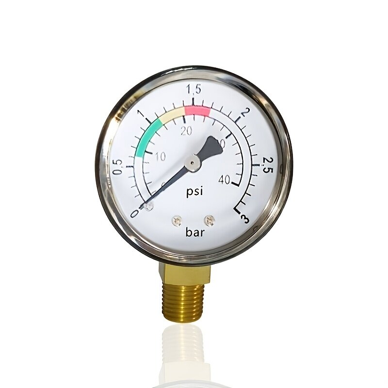Манометр давления 0-40 PSI для фильтра и насоса бассейна, замена для бассейна и спа, 1 шт.
