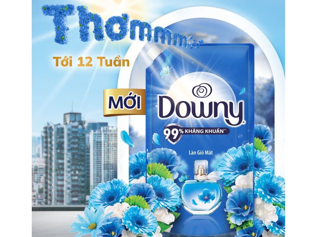 Кондиционер для белья Downy Fresh Wind парфюмированный, 1600 мл