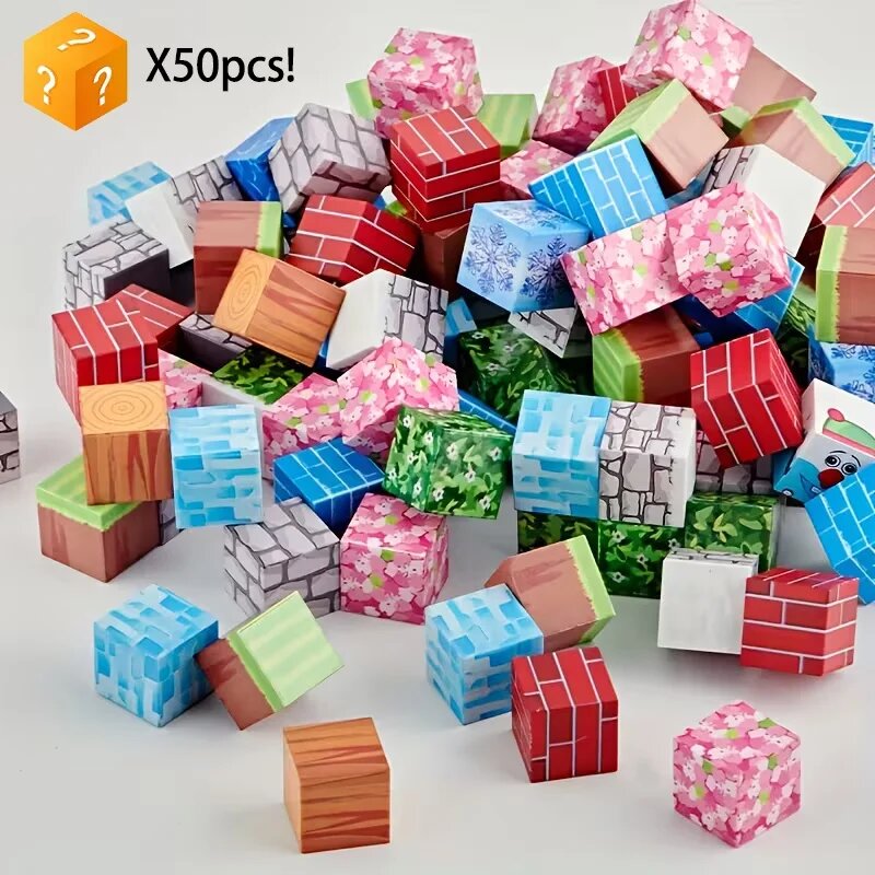 Магнитный конструктор из пластика для детей Random 50PCS