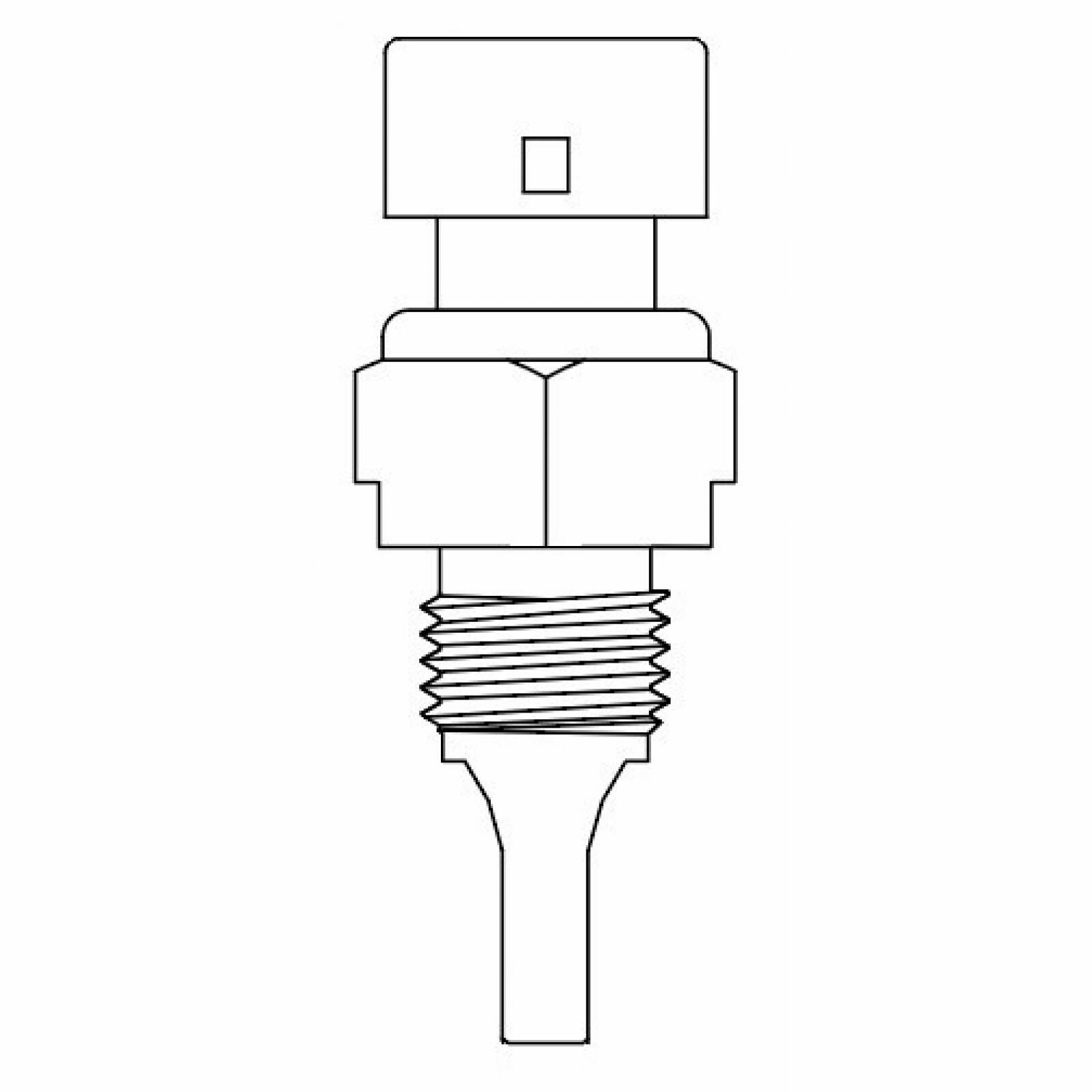 Датчик температуры, для ГАЗ, КАМАЗ oem 4954905, C4954905 арт LS0318