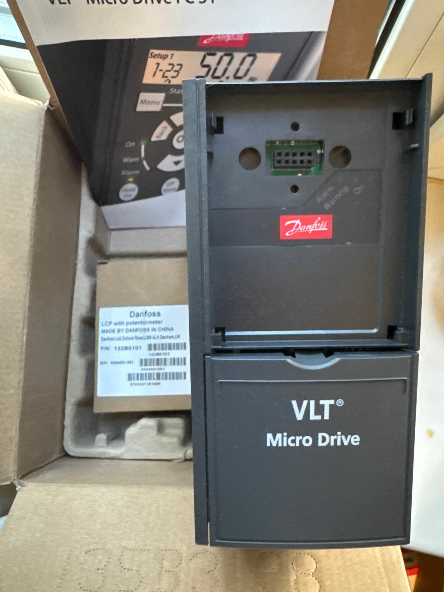 Частотный преобразователь DANFOSS VLT Micro Drive FC-051 1,5 кВт 132F0020 (без панел)