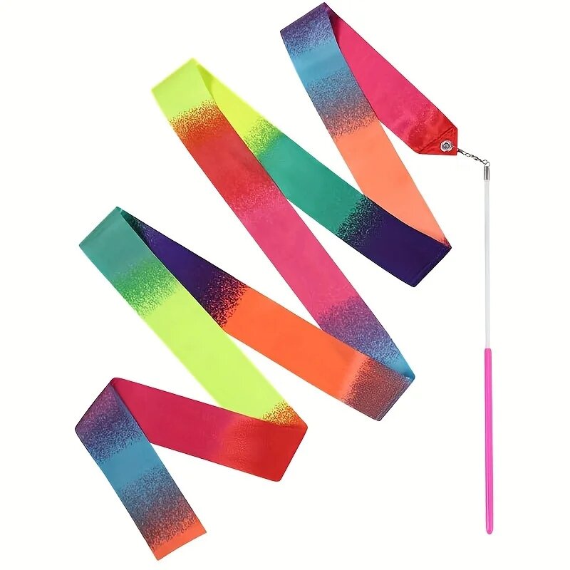 Ритмическая гимнастическая лента 2М colorful