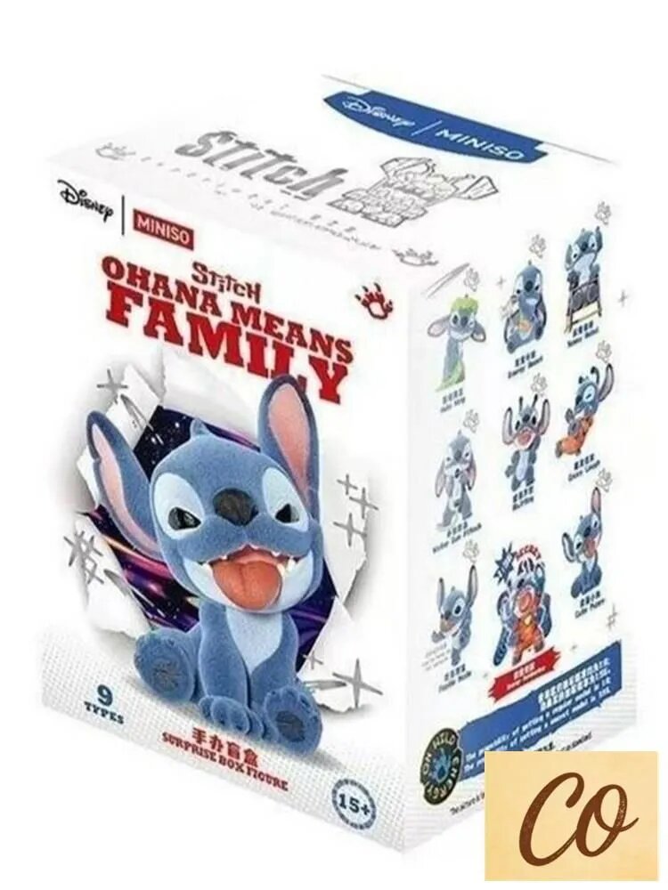 Коллекционная фигурка MINISO Disney Stitch Little Emotions Series Figures