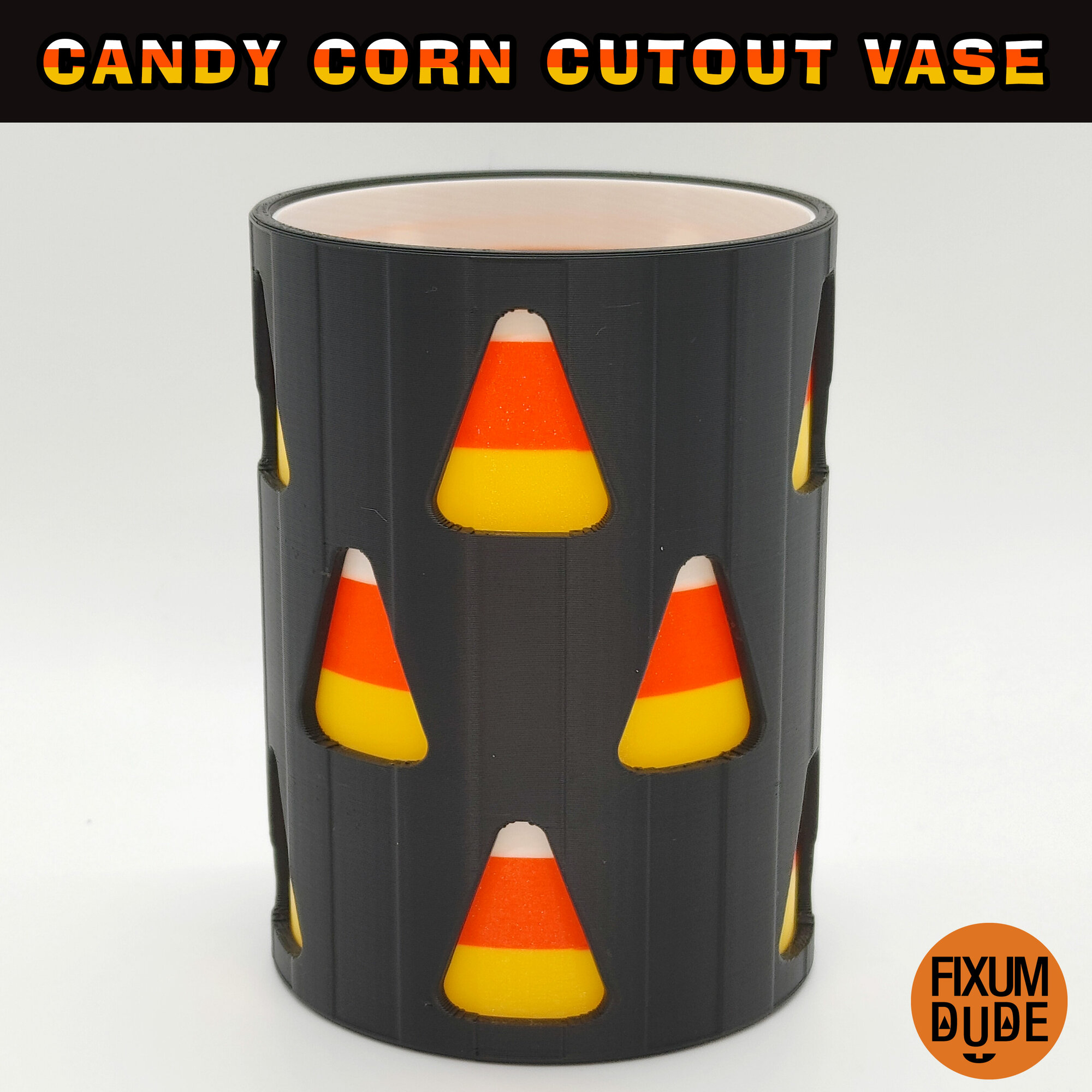 Ваза декоративная дизайнерская, 3D-печать, 3DOPRU арт. VASE-PR-582463