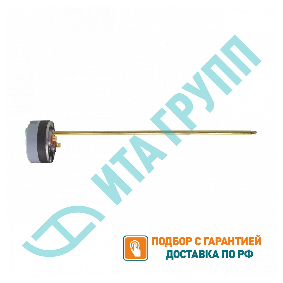 Термостат стержневой для водонагревателя Thermex, Ariston, Polaris, DEXP 20A до 70°С с термозащитой на 83°С, 181314(3168028)