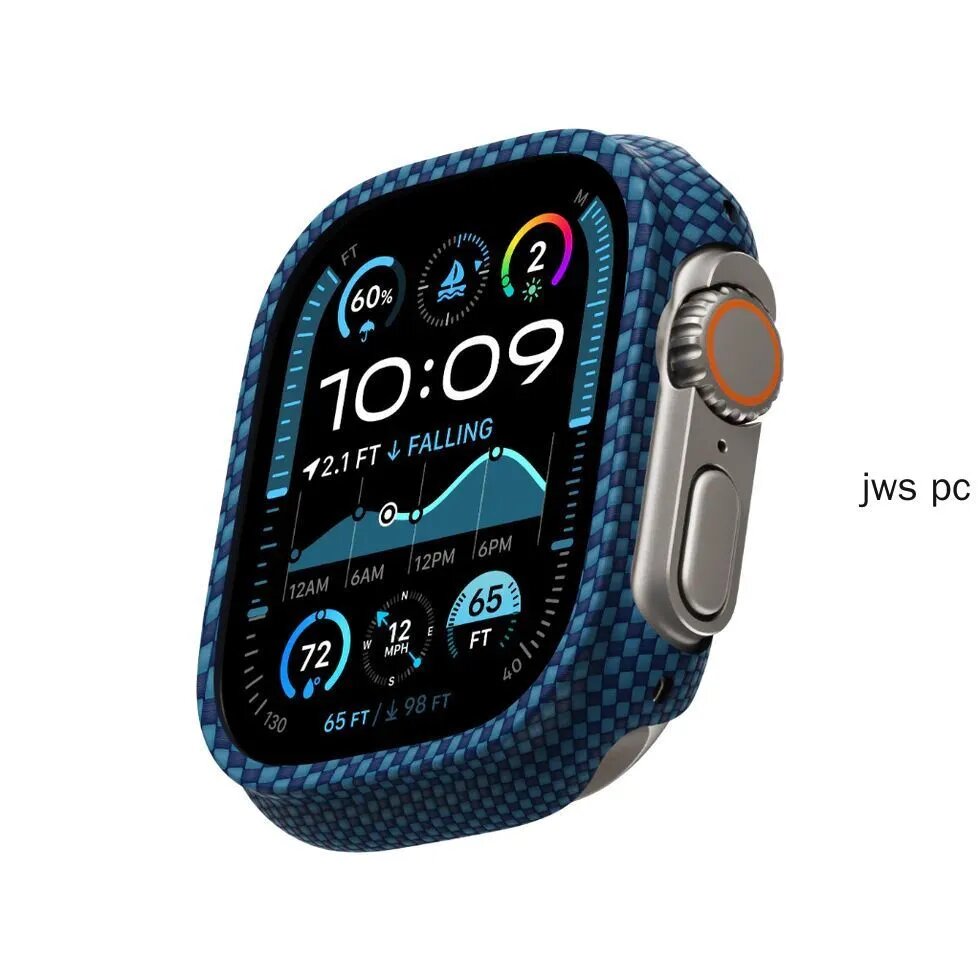 Чехол PITAKA Air Case для Apple Watch 49мм Ultra/Ultra 2 принт восход луны Moonrise