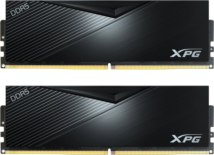 Память DDR5 16GB 6400MHz A-Data AX5U6400C3216G-DCLABK XPG Lancer RTL PC5-51200 CL32 DIMM 288-pin 1.4