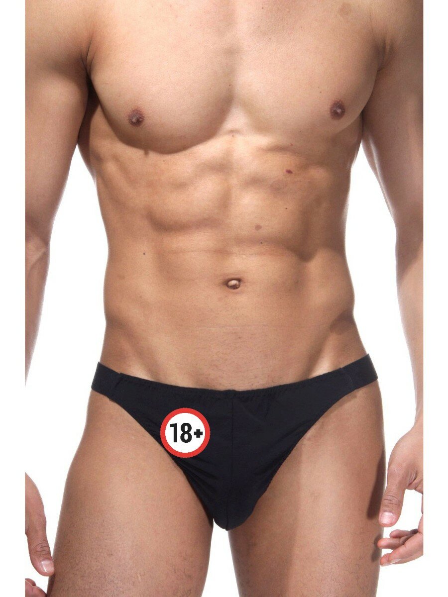 Трусы мужские тонги черные LaBlinque LB15014 полиамид/эластан L/XL (50-52)