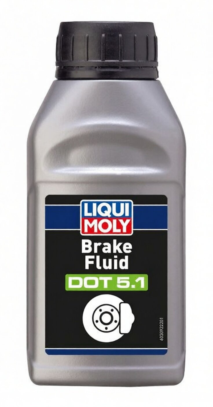 Жидкость тормозная Brake Fluid DOT 5 1 0.25л (8061) 3092 LIQUI MOLY арт. 3092