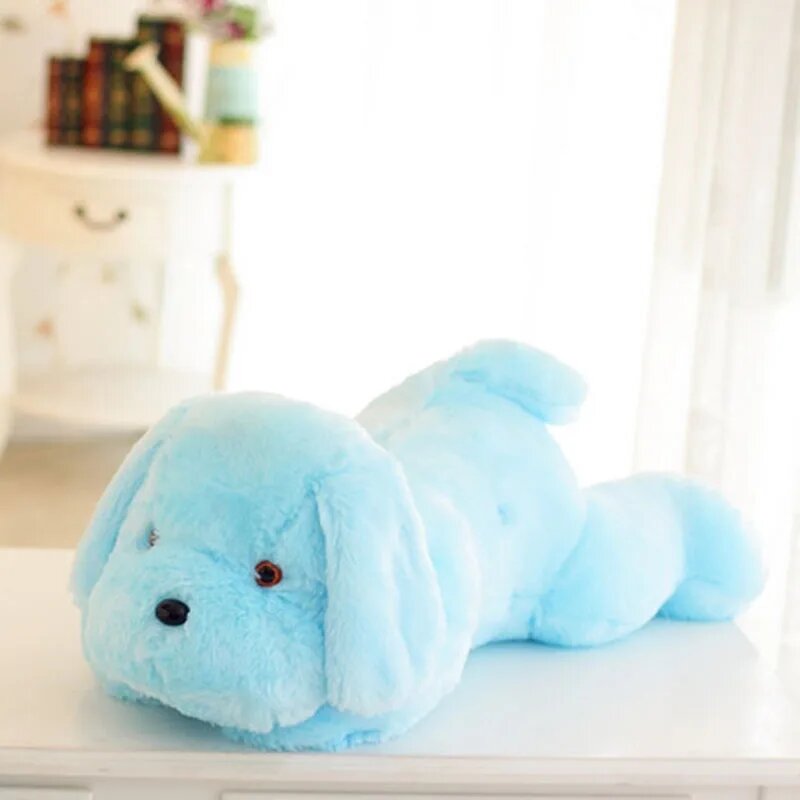 Мягкая игрушка собака GWSVTIX Голубой, Синий, 27cm