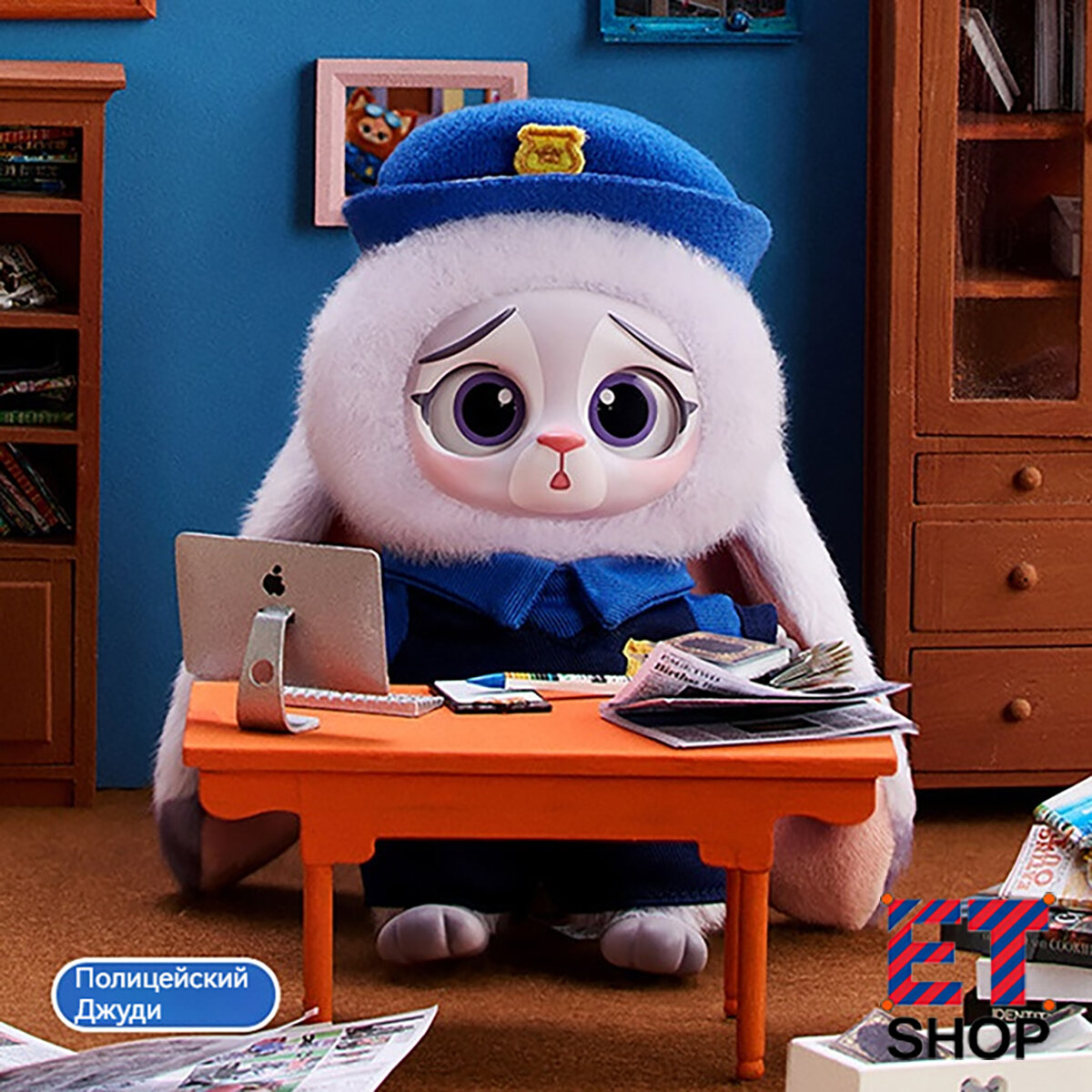 Коллекционная фигурка Слепая коробка MINISO Zootopia Vinyl Plush Figure Blind Box