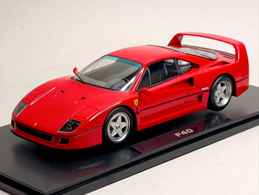 Модель коллекционная KK-SCALE Ferrari F40 1987 (черный салон) 1:18 kk scale