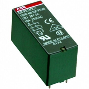 Реле CR-P024AC2 24B AC 2ПК 8А код. 1SVR405601R0000 ABB
