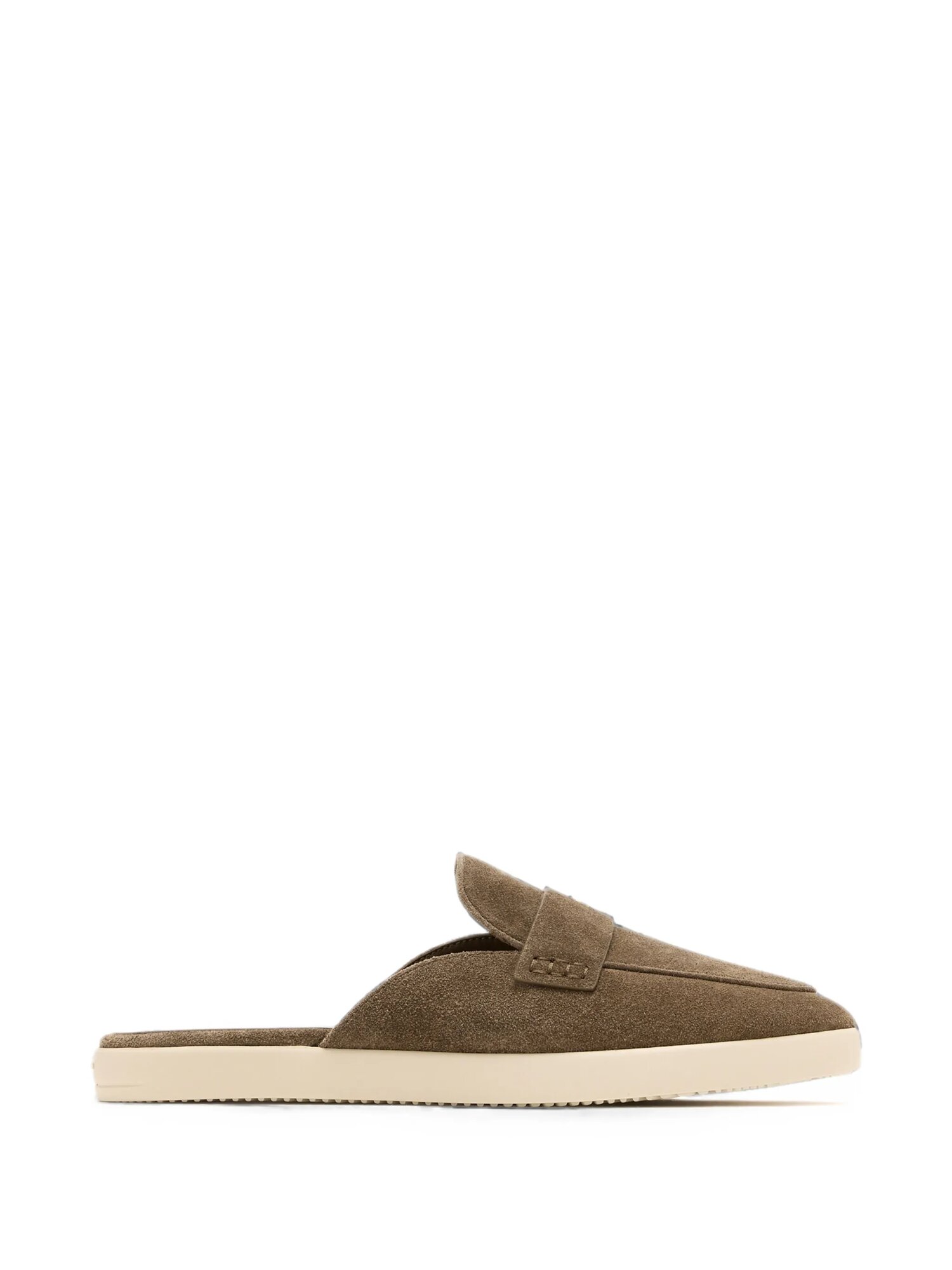 Мюли Suede slip-on mules