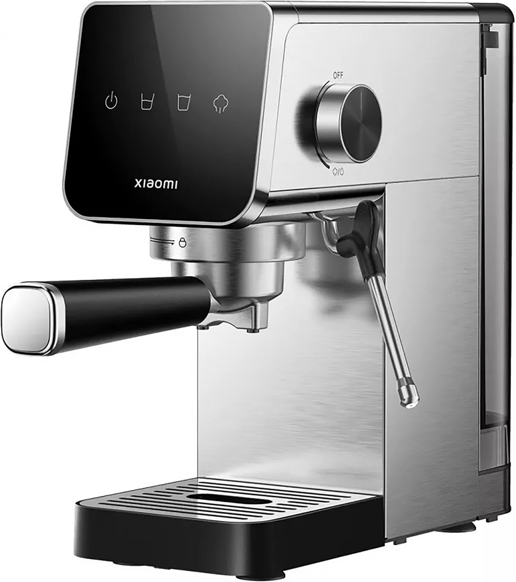 Кофемашина Xiaomi Semi-automatic Espresso Machine серебристый, 20 БАР, 1350Вт.