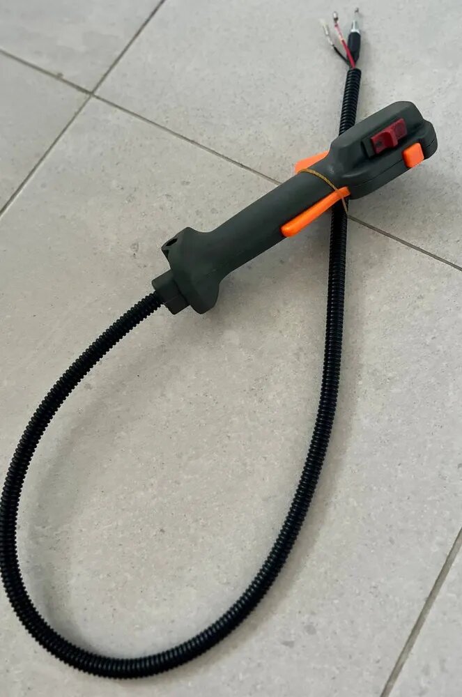 Ручка газа GRAMADION, для Husqvarna 143/235/323/541, с кабелем и кнопкой включения