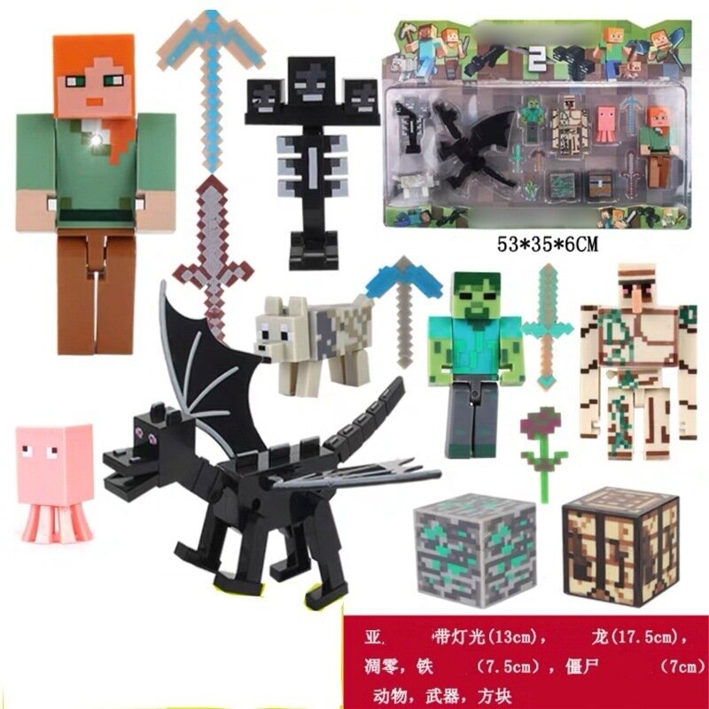 Игровой набор Minecraft Survival Pack 8 см TM16450