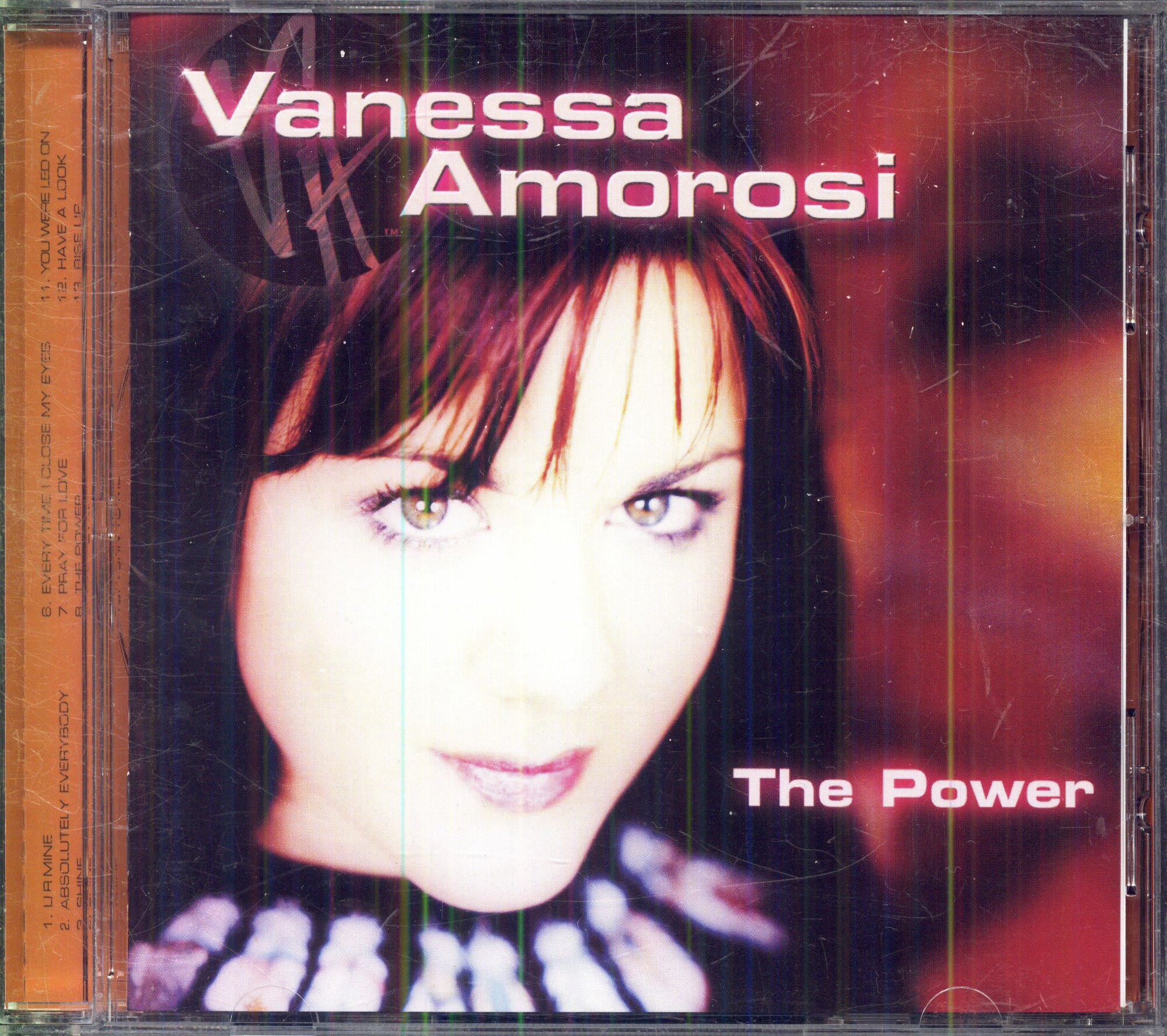 Vanessa Amorosi. The Power (Без OBI, Japan, Universal, UICO 2002, 2000) CD диск