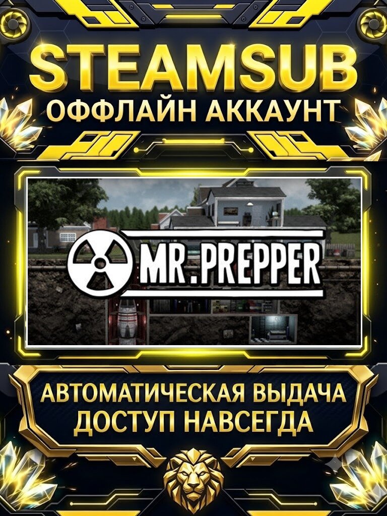 MR. PREPPER игра на аккаунте для ПК с OFF активацией для Steam (PC) РФ + СНГ