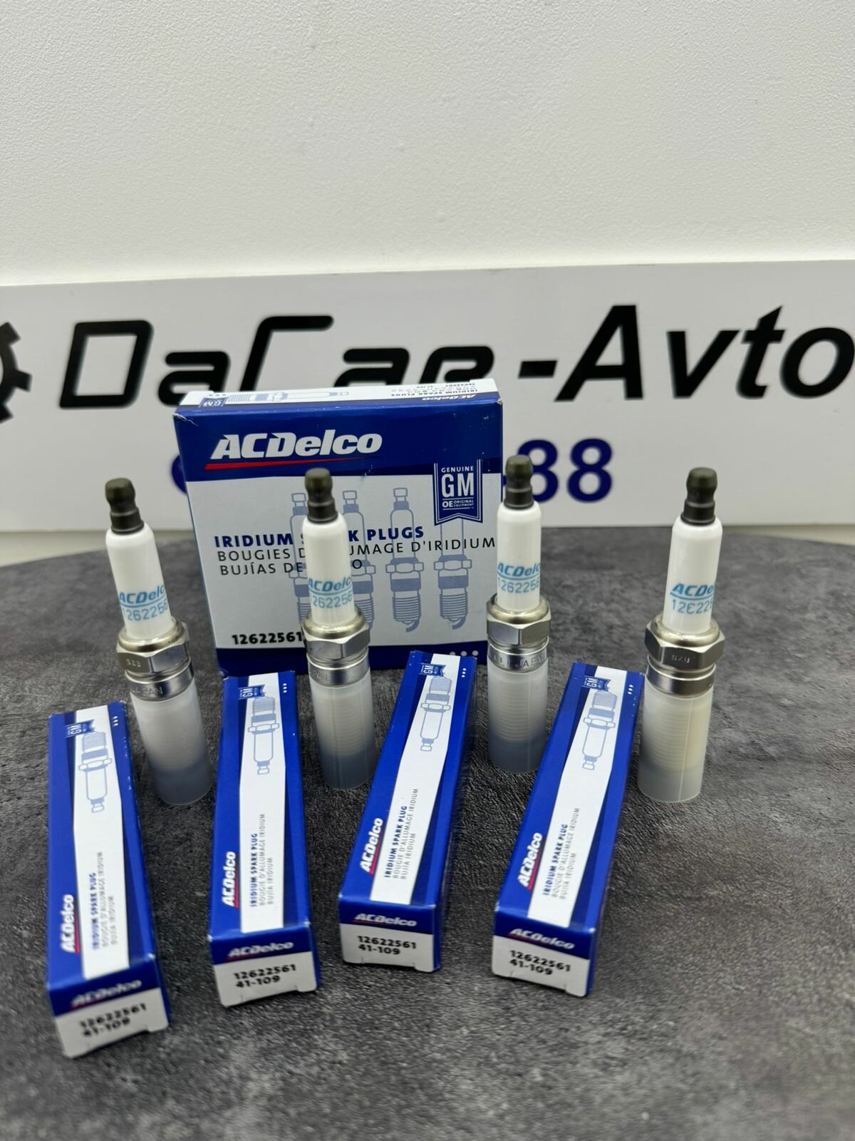 12622561 Свечи зажигания Chevrolet Captiva (11-) Opel Antara (11-) 3.0i (12681660)