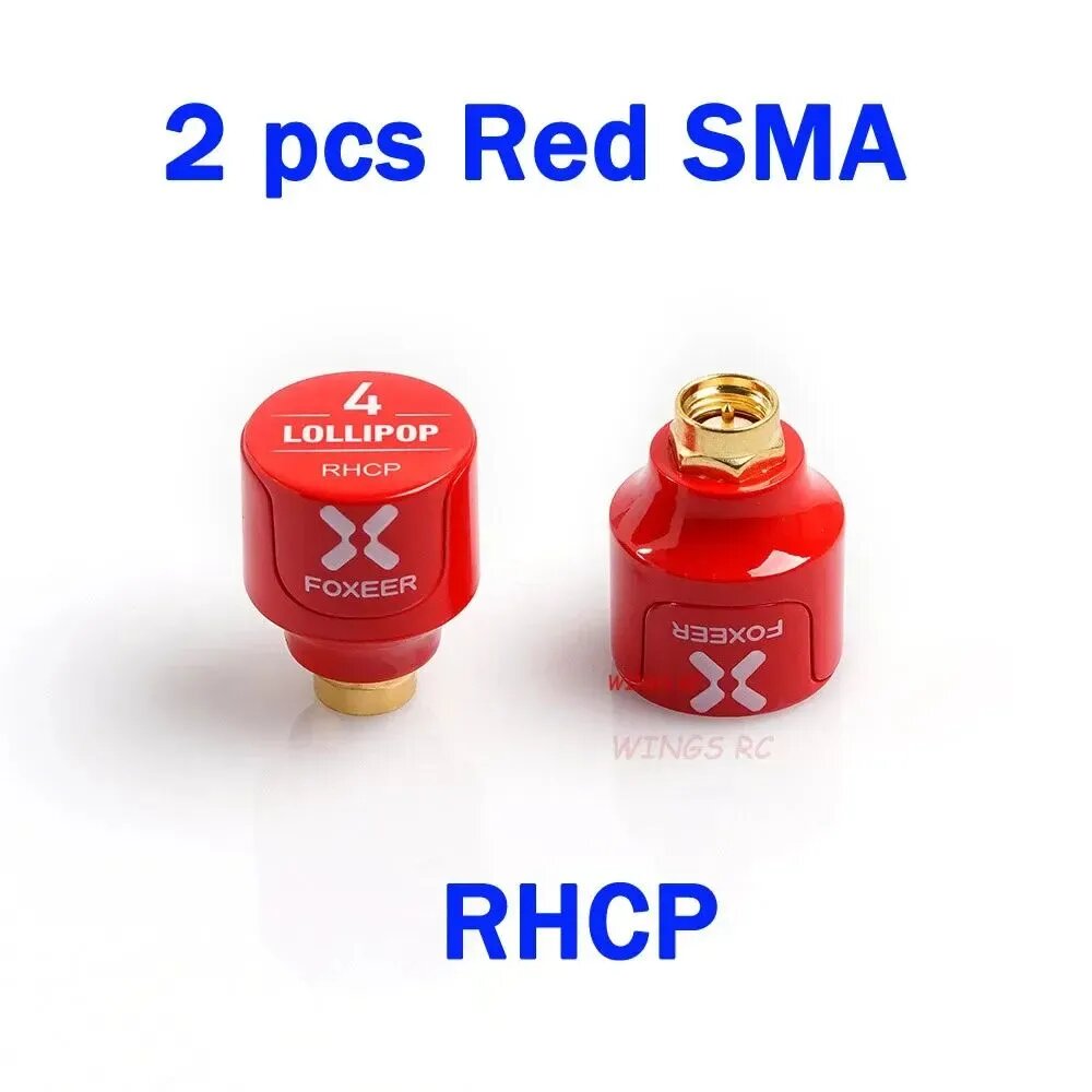 Foxeer Lollipop 4 Stubby Antenna RHCP SMA Аксессуары для игрушечных автомобилей