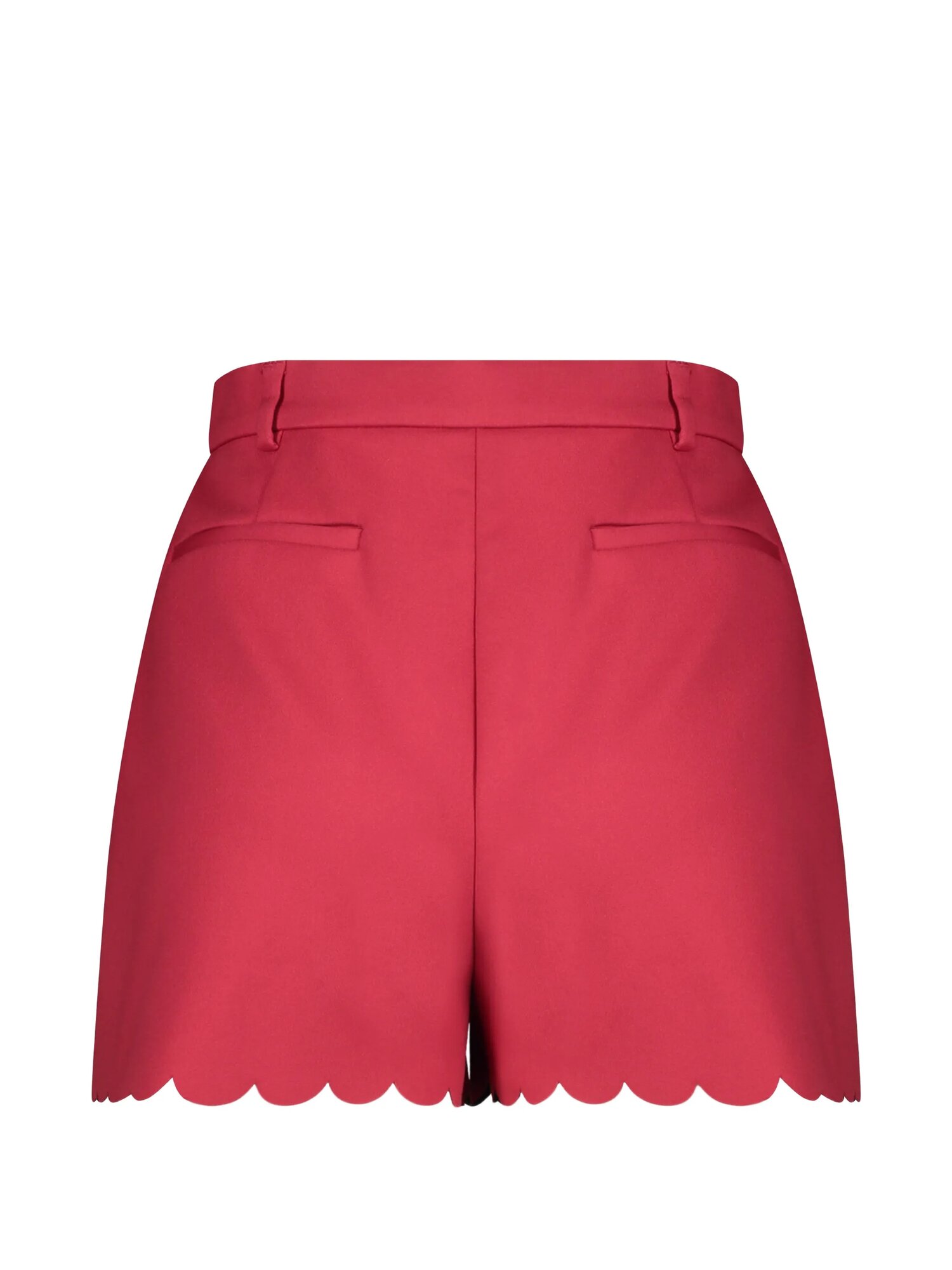 Шорты Red Valentino Scalloped-hem shorts, размер 40 — фото 1