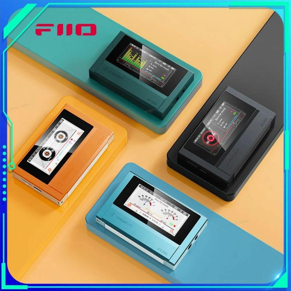 FiiO SnowSky ECHO Портативный Bluetooth MP3-плеер с системой двойного вывода объемом 8 ГБ и поддержкой CS43198 DSD WAV