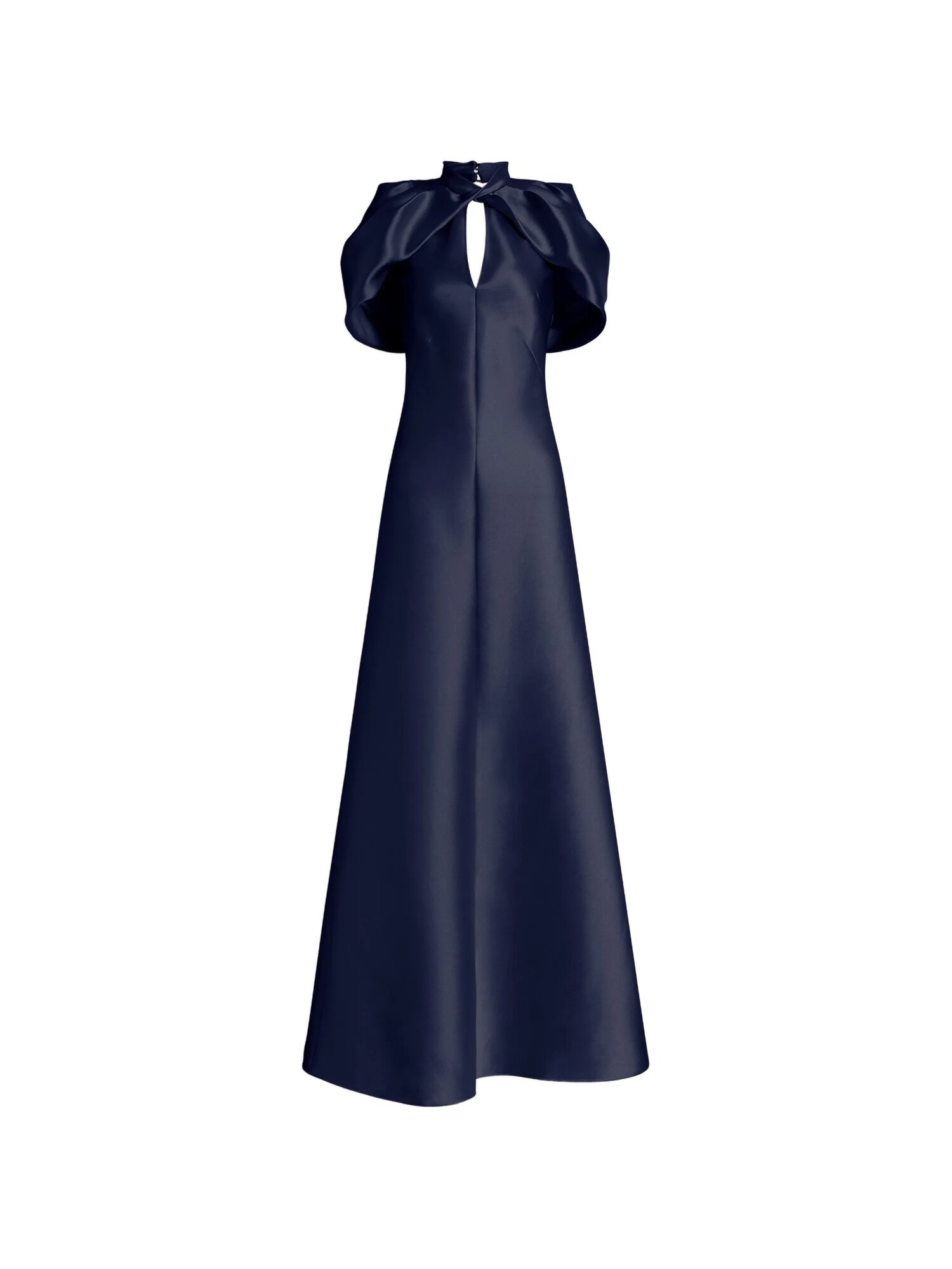 Платье Cut-out cape-sleeves maxi dress