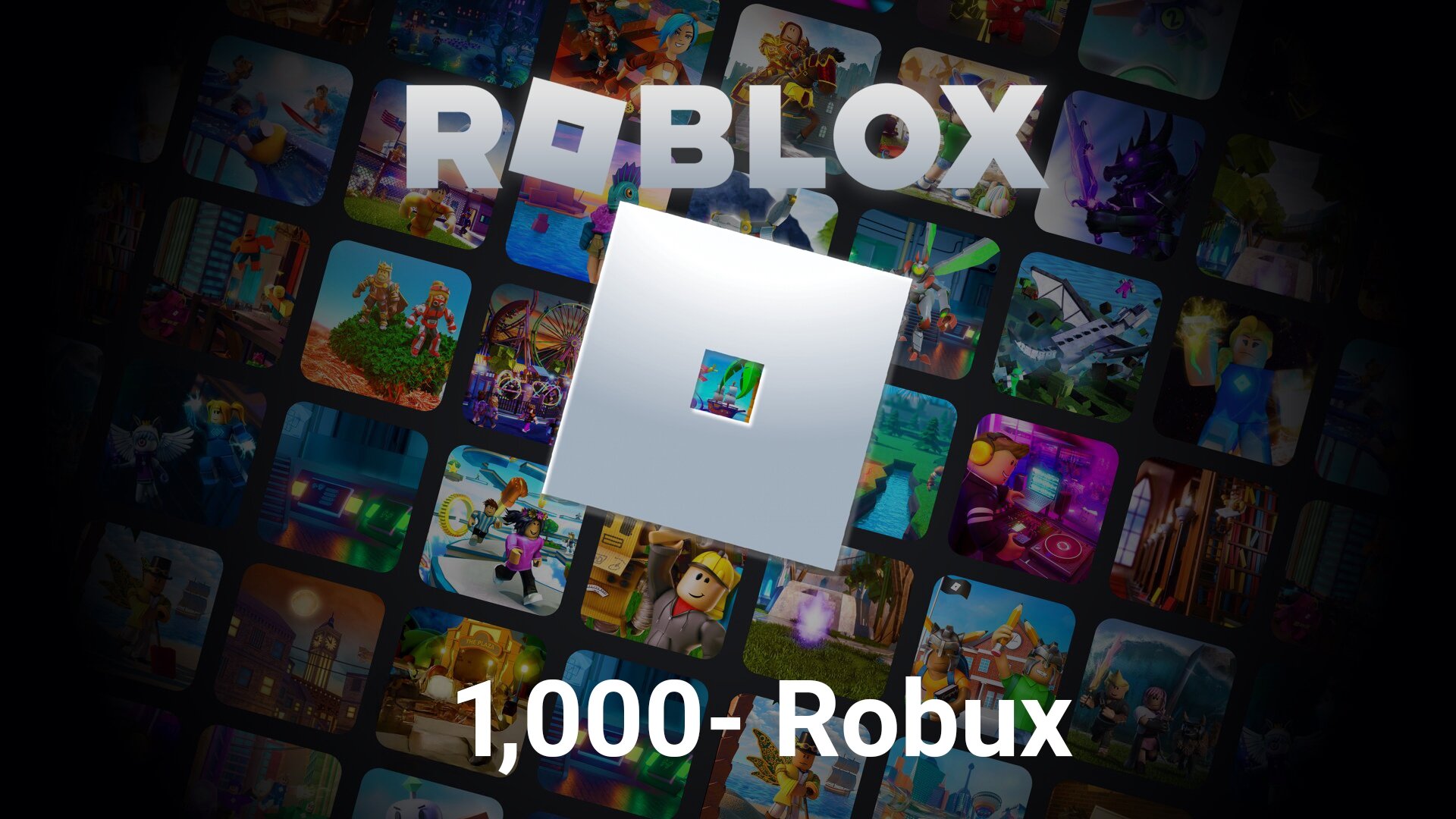 Игровая валюта Roblox 1000 Robux , Пополнение счета Roblox на 1000 Робукс , Roblox Gift Card (Россия Беларусь)