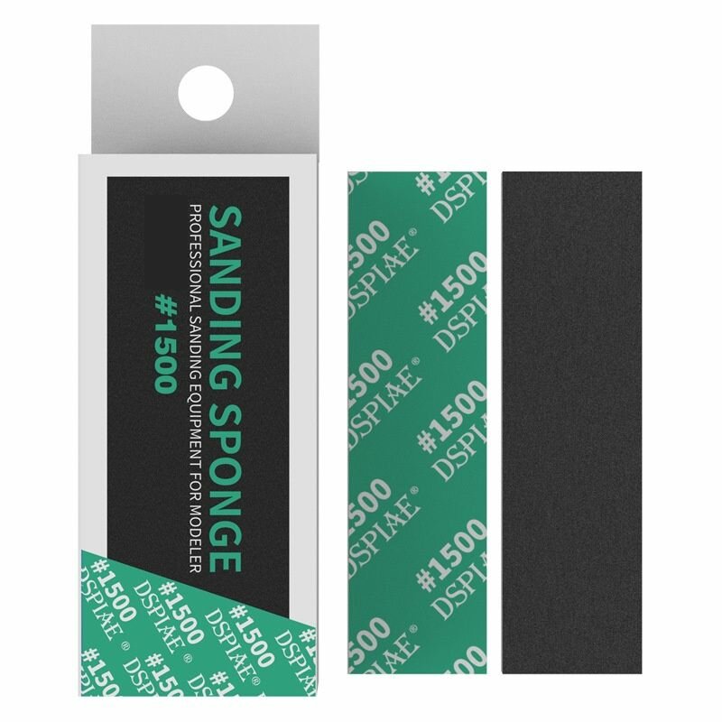 DSPIAE Набор Шлифовальных Губок Для Военных Моделей Gundam GK Maker Tools Sandpaper Polisher Grinding Arc Combo Sanding Paper 30 Pieces