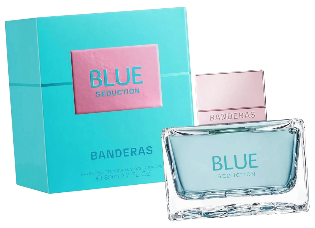 Парфюм для женщин Antonio Banderas Blue Seduction Women 80 мл / Блу Седакшн Вумен