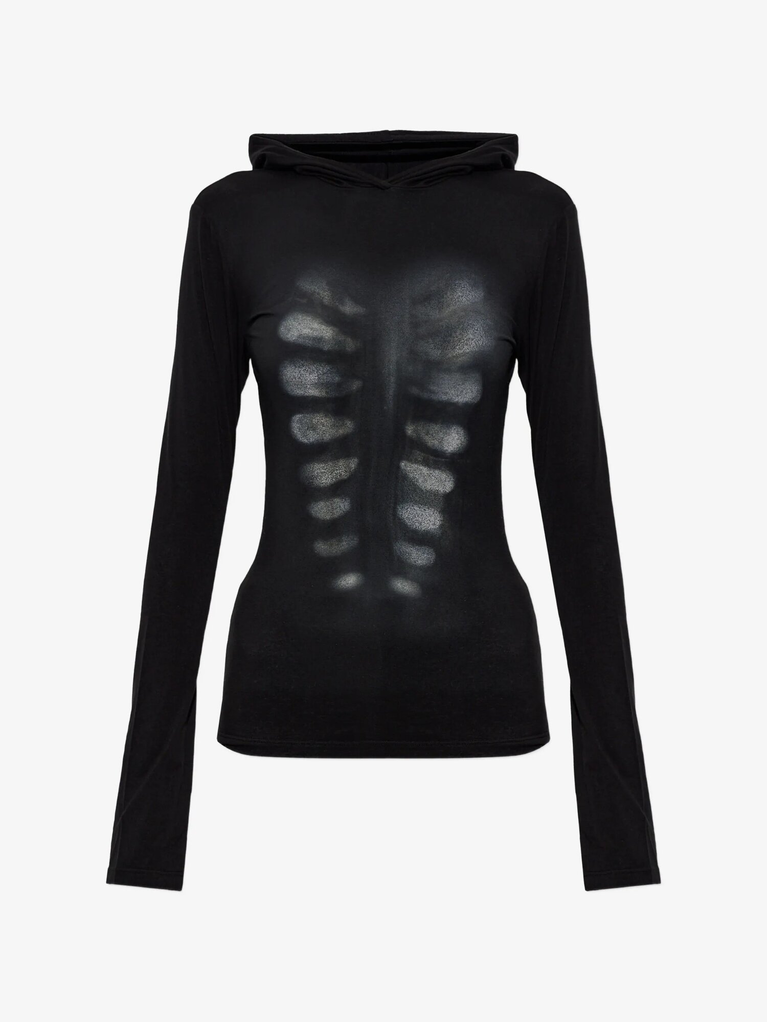 Худи X-ray printed long-sleeve hoodie