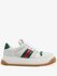 Кроссовки GUCCI Screener, размер 38, бежевый/белый