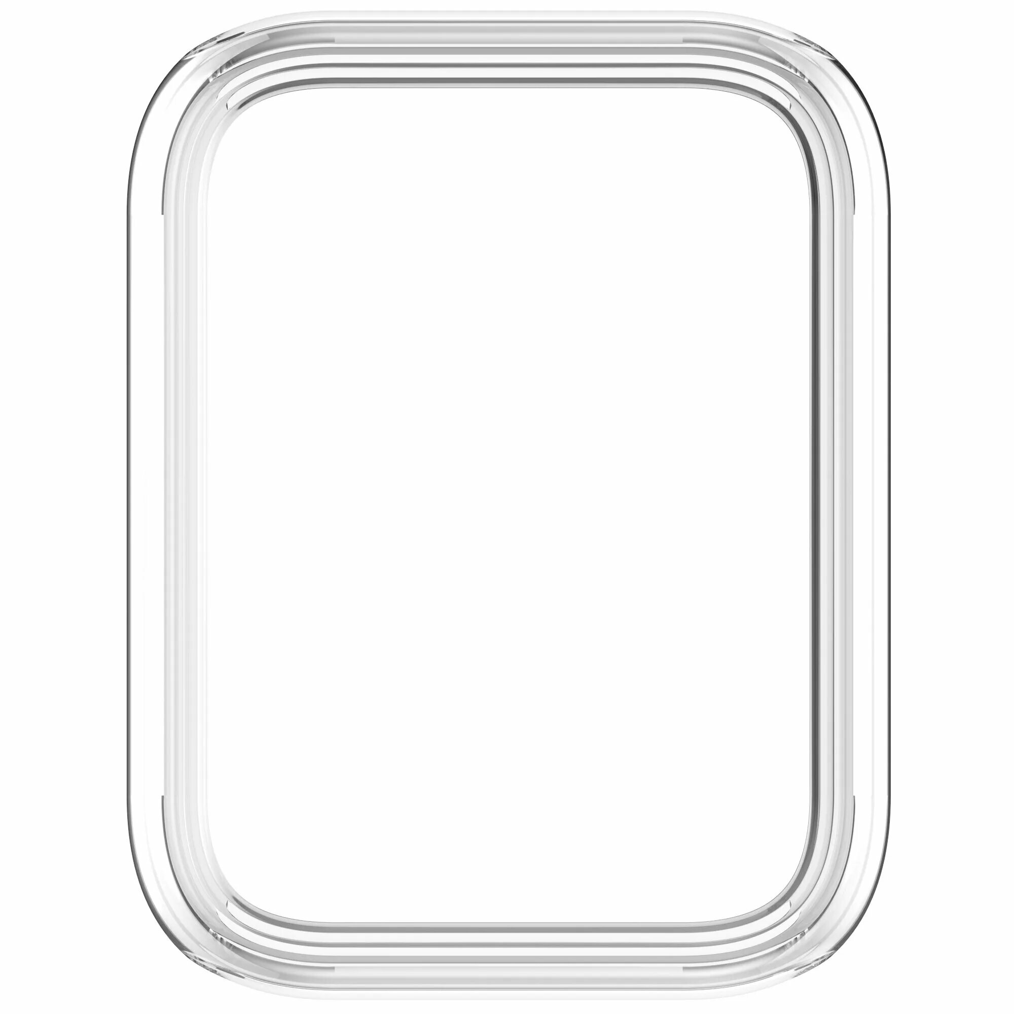 Противоударный чехол для Xiaomi Band 10 Pro ONM Mi Band 10P Ceramics, Прозрачный, Clear
