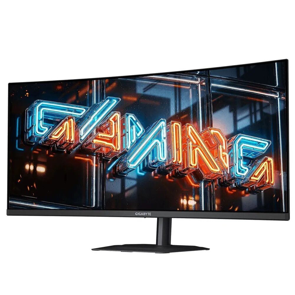 Монитор 34" Gigabyte MO34WQC36 EK Black уц-1 (QD-OLED, 3440 x 1440, 360Hz, 0,03мс, 300 cd/m (1300cd/m пиковая) 2хHDMI 2.1, DP 2.1, 3xUSB3.2, USB Type-C 18W), HAS-130mm