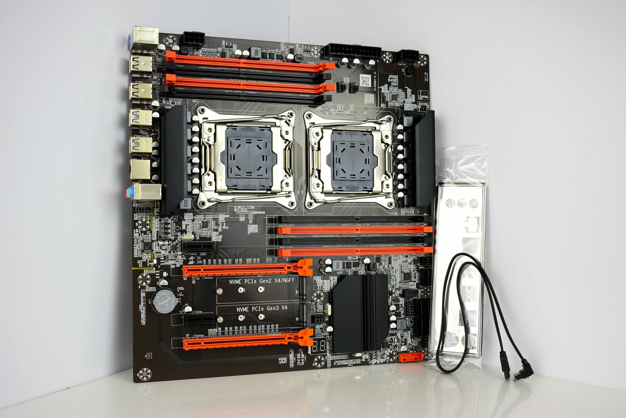 Материнская плата "X99 DUAL", двухпроцессорная, поддержка ECCМатеринская плата "X99 DUAL", двухпроцессорная, поддержка ECC