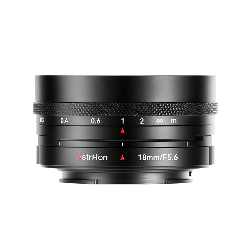 Объектив AstrHori 18mm F5.6 APS-C для Sony E Alpha 7C II, Nikon Z Z30 Z8, Fuji XF X-T5, Фудзи ХФ