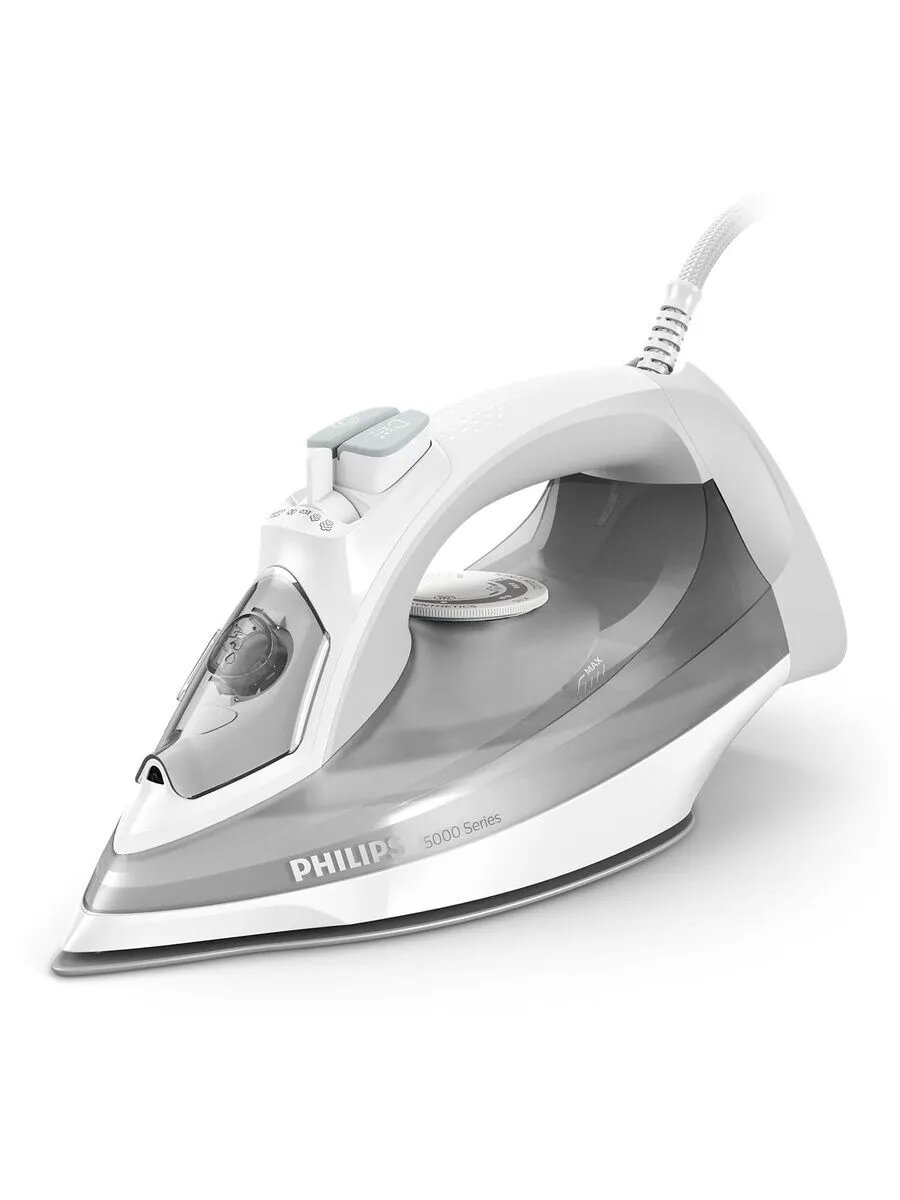 Паровой утюг Philips Серия 5000 DST5010/10 мощностью 2400 Вт для глажки одежды и домашнего текстиля