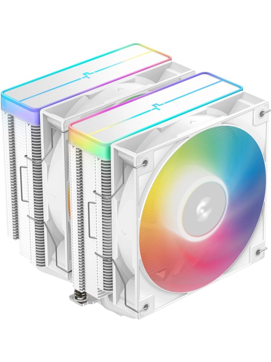 Устройство охлаждения(кулер) башенный Deepcool AG620 Wh V2 4-pin TDP 260 Вт 67.88cfm 120мм