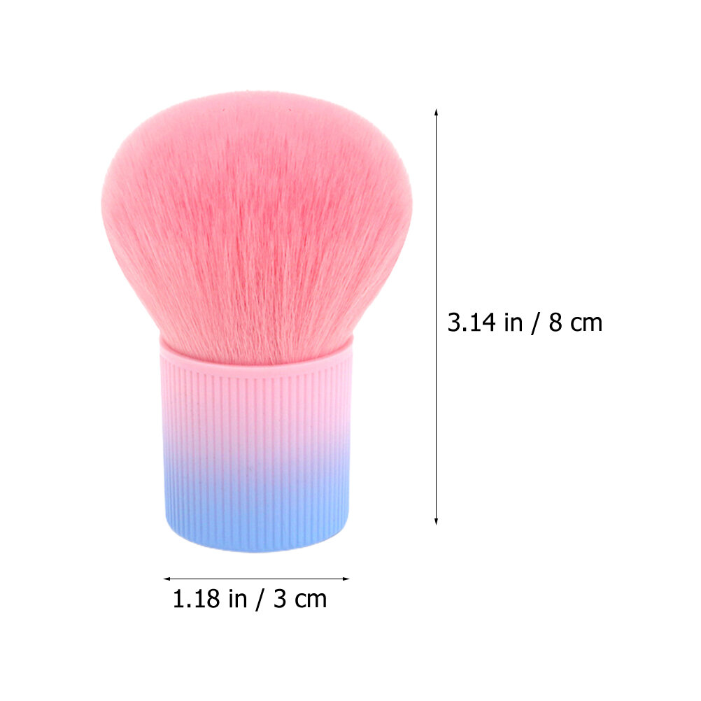 Кисть Для Макияжа Формы Гриба Для Насыпной Пудры Premium 8x3 Cm