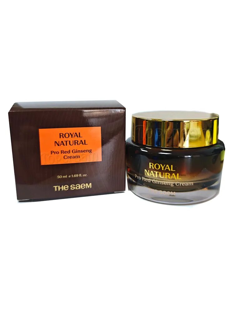 The Saem Крем для лица с экстактом красного женьшеня 50 мл Royal Natural Pro Red Ginseng Cream