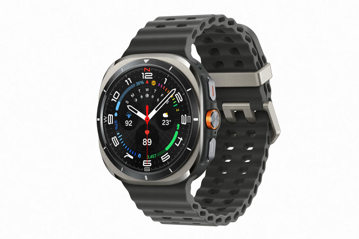 Умные часы Samsung Galaxy Watch ULTRA, LTE, SM-705, 47mm, Titanium Silver