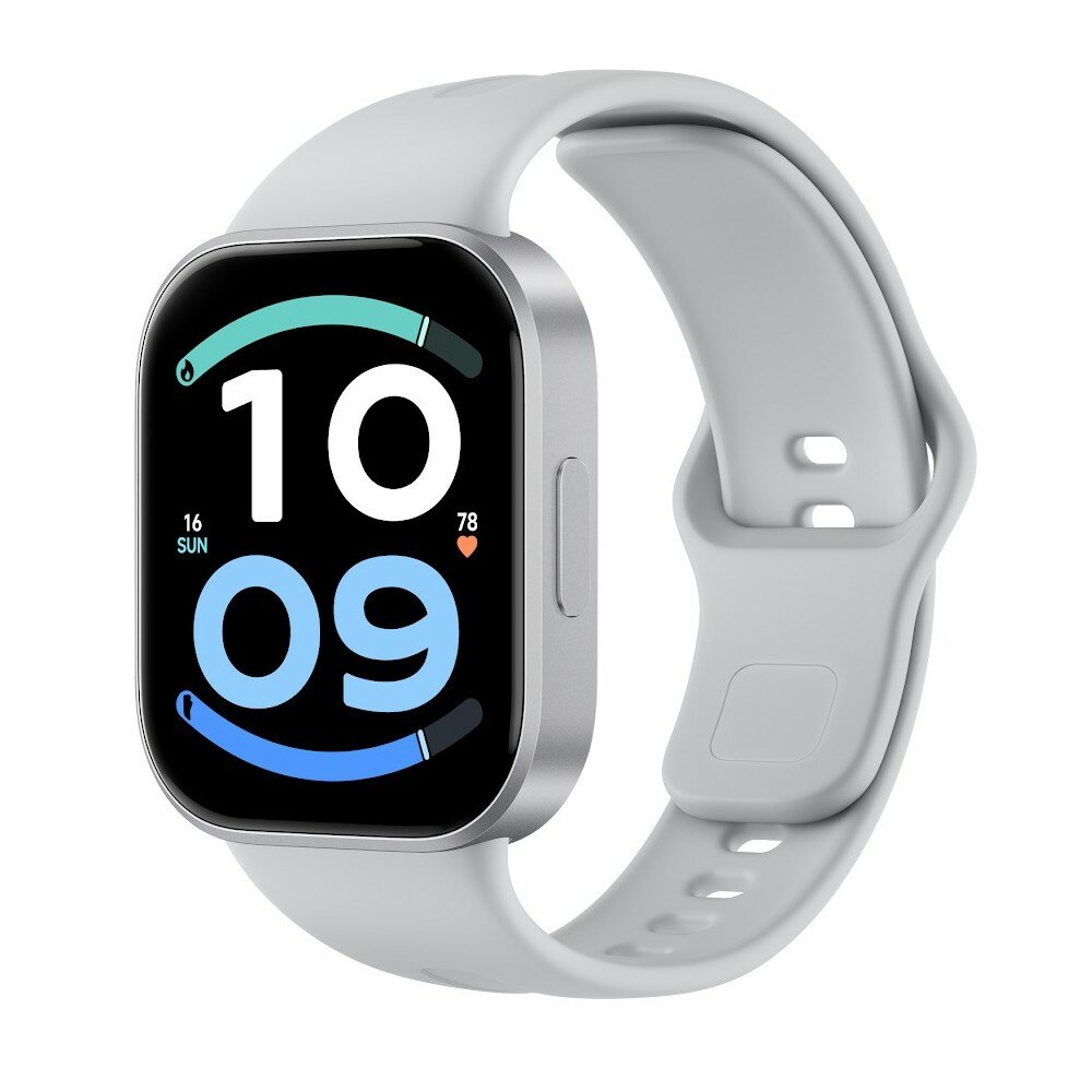 Смарт-часы Redmi Watch 6 Active, AMOLED, серебристый (BHR09CXGL)