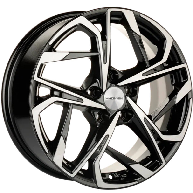 Литой колесный диск Khomen Wheels KHW1716 (Forester) 7x17/5x114,3 ET48 D56,1 Black-FP