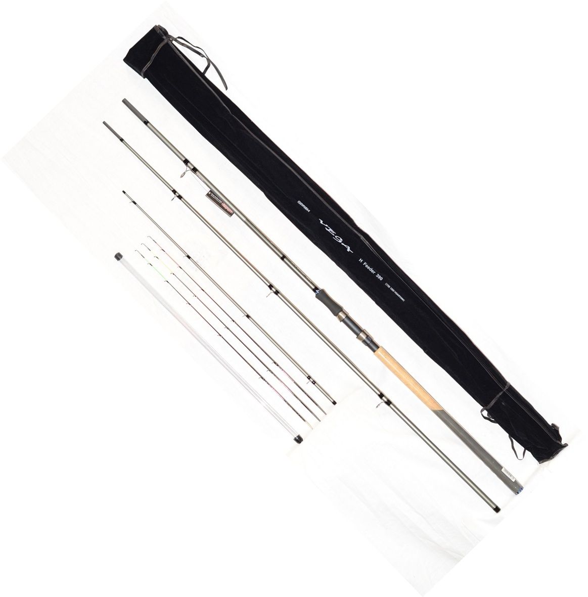 Удилище GRFISH VEGA H FEEDER 390 (3.90m, up120g, tips 2,3,4 oz)