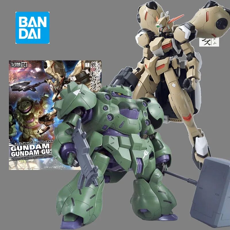 Bandai BARBATOS GRAZE модель 1/100 GUSION REBAKE SET