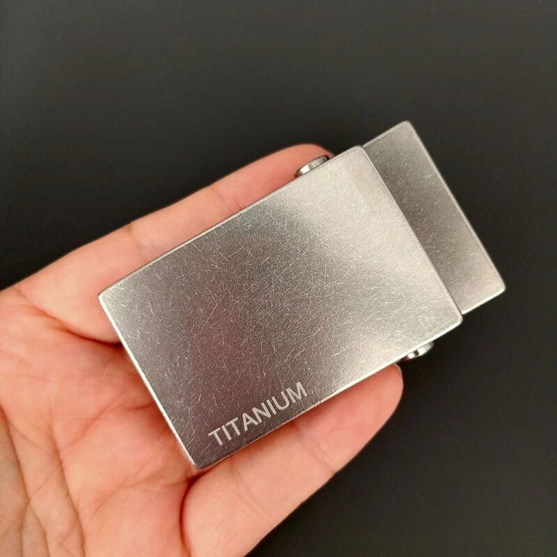 Автоматическая пряжка из чистого титана для ремня 39mm